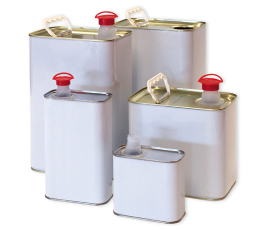 Envases metálicos rectangulares - SH Metalgraf Envases Metálicos